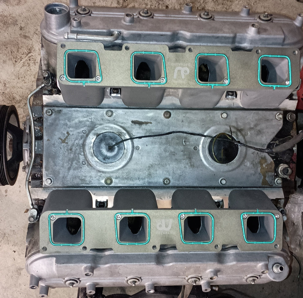 Gen III/IV LS Cathedral Port Hellcat Supercharger Adapter – DJ Tuning