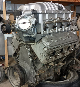 Gen III/IV LS Cathedral Port Hellcat Supercharger Adapter – DJ Tuning